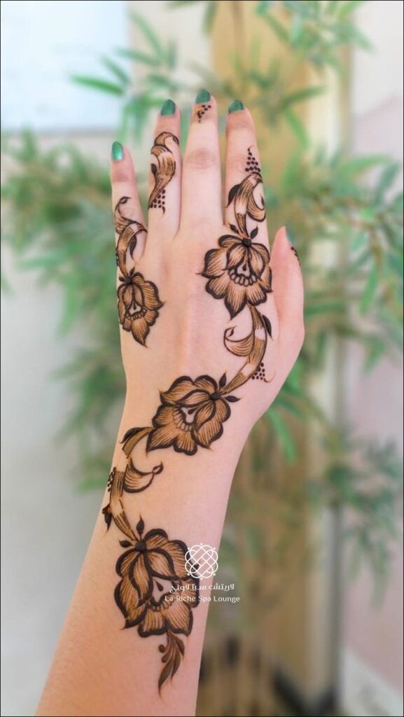 [845+] Simple & Easy Mehndi Designs For Girls Front and Back Hand (2025 ...